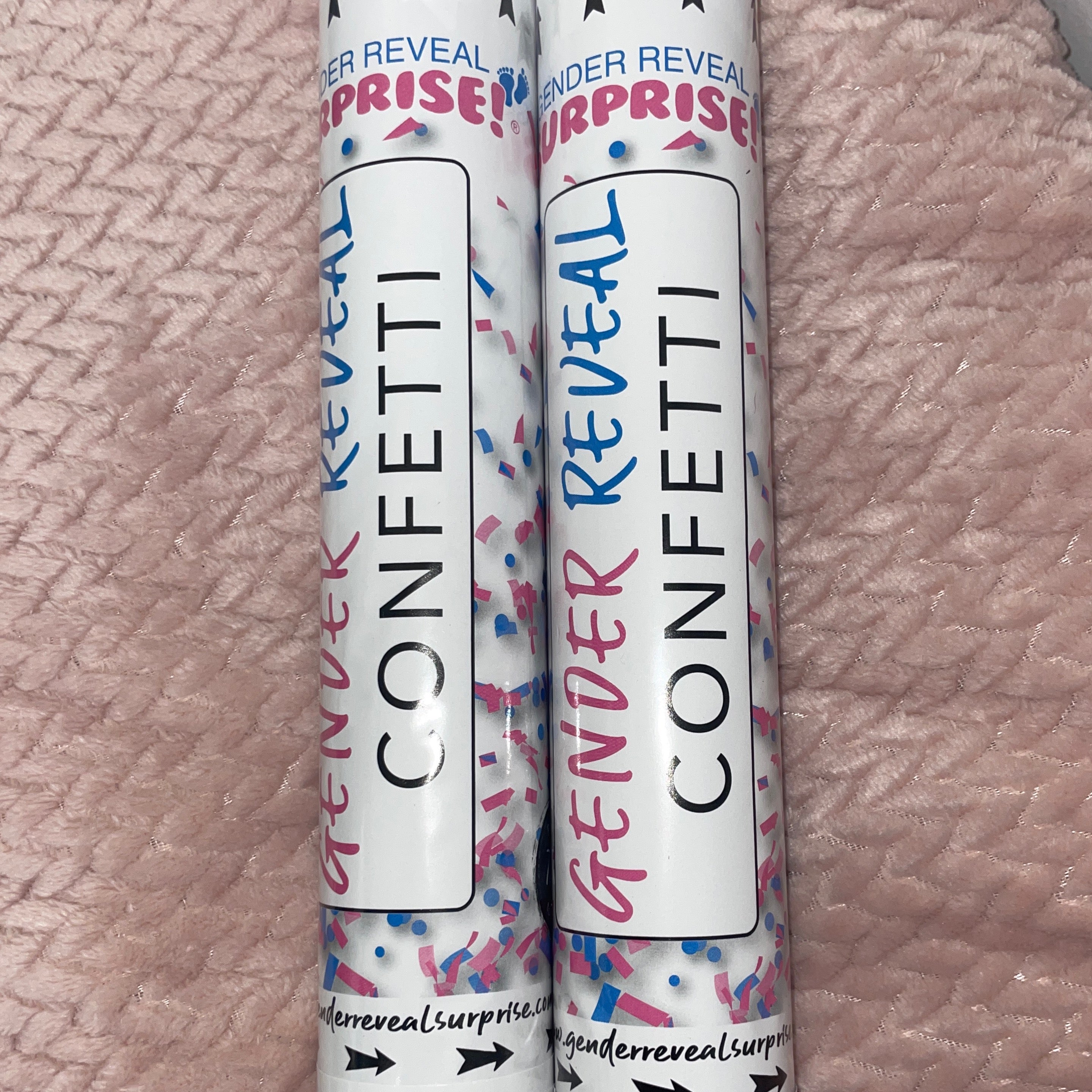 (2) Gender Reveal Confetti Cannons | Grace 4D Ultrasound Studio